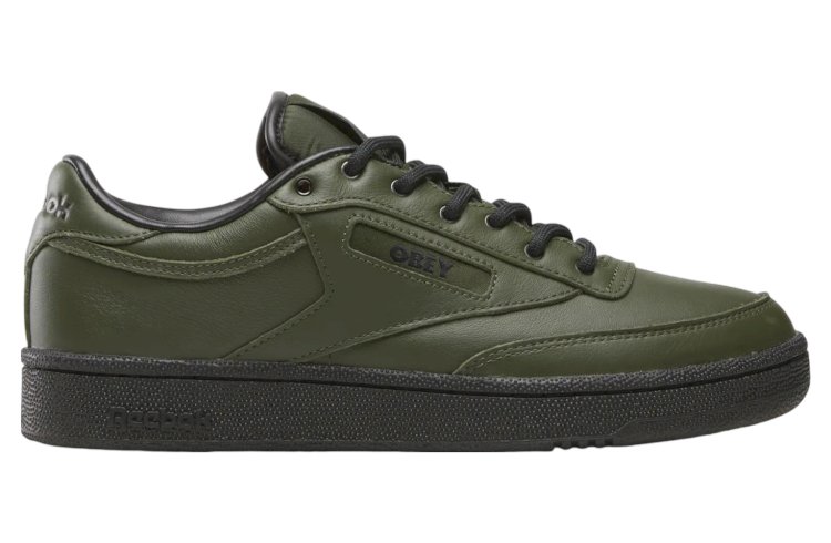 Obey x Reebok Club C 85 Green/Black: A Bold Collaboration in Classic ...